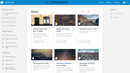 BookStack: An open source knowledge management application that's focused on ease of | AlternativeTo