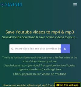 SaveVid online video downloader: Download online videos using Savev.id ...