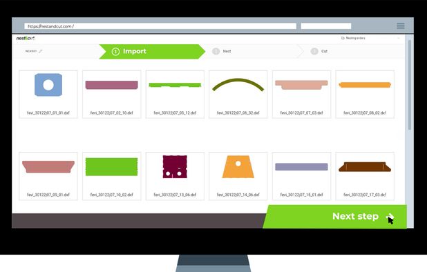 Nest&Cut: Web-based CAM app for shape nesting efficiency | AlternativeTo