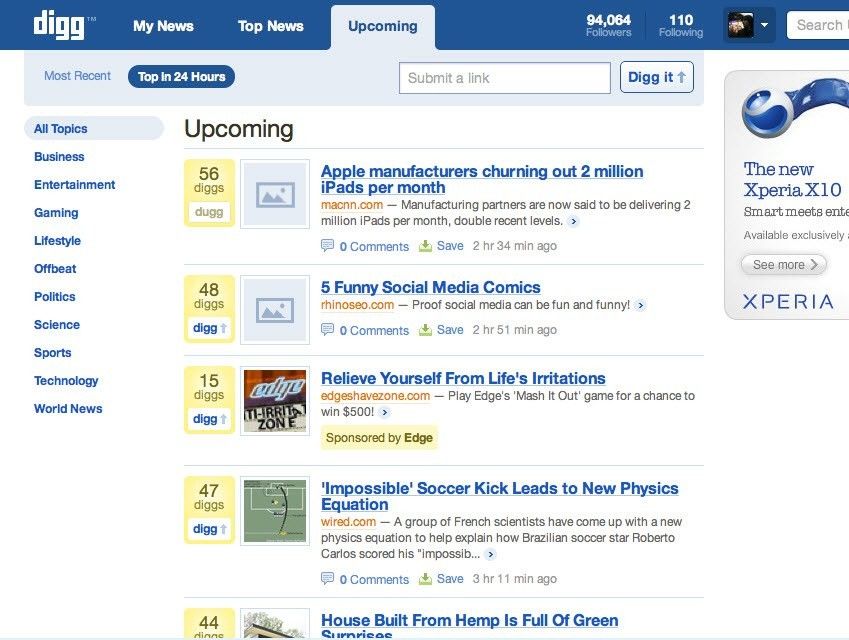 Digg Alternatives and Similar Apps / Services | AlternativeTo