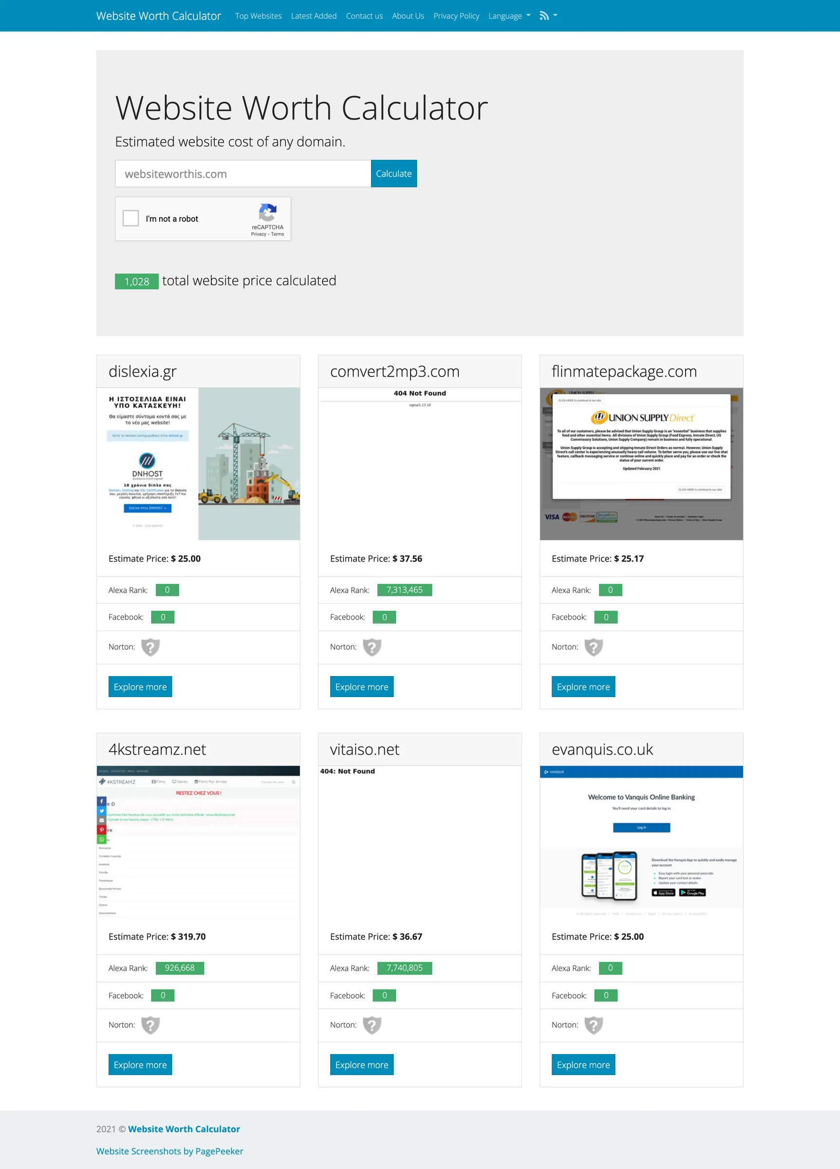 Website Worth Calculator Alternatives and Similar Sites & Apps ...
