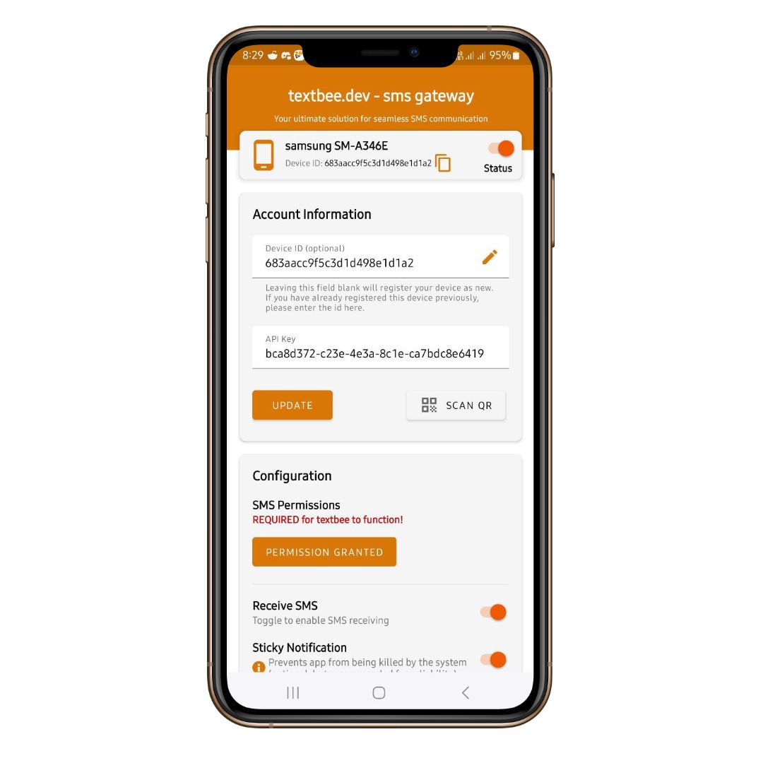 TextBee: Open-source Twilio alternative. Turn any Android phone into an SMS gateway | AlternativeTo