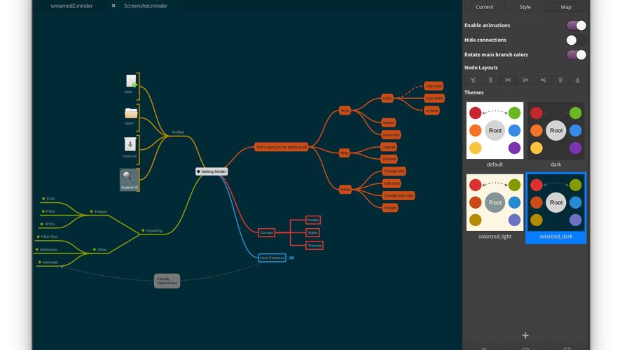 Minder: What is Minder? Minder is a mind-mapping application with many ...