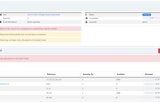 InvenTree: Open-source inventory management system which provides ...