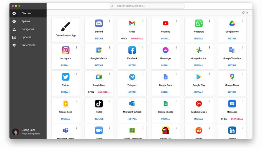 WebCatalog: Lets you turn any web apps into desktop apps (a.k.a ...