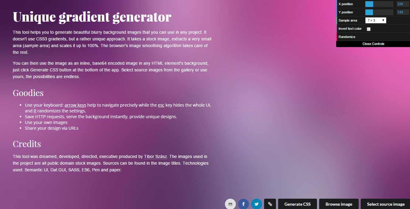 Unique gradient generator Alternatives and Similar Sites & Apps ...