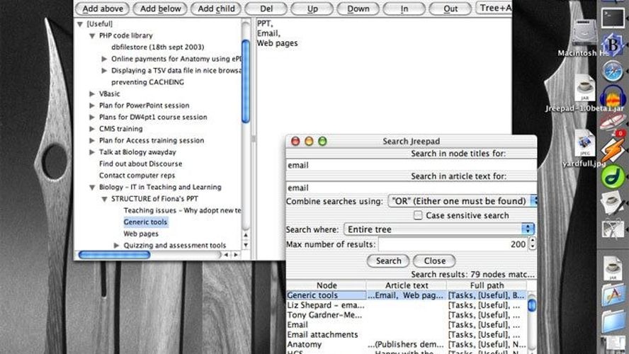 Jreepad: Java Treepad Editor, is an excellent | AlternativeTo