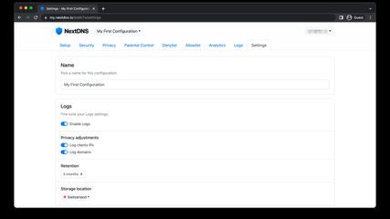NextDNS: Protects you from all kinds of security threats, blocks ads ...
