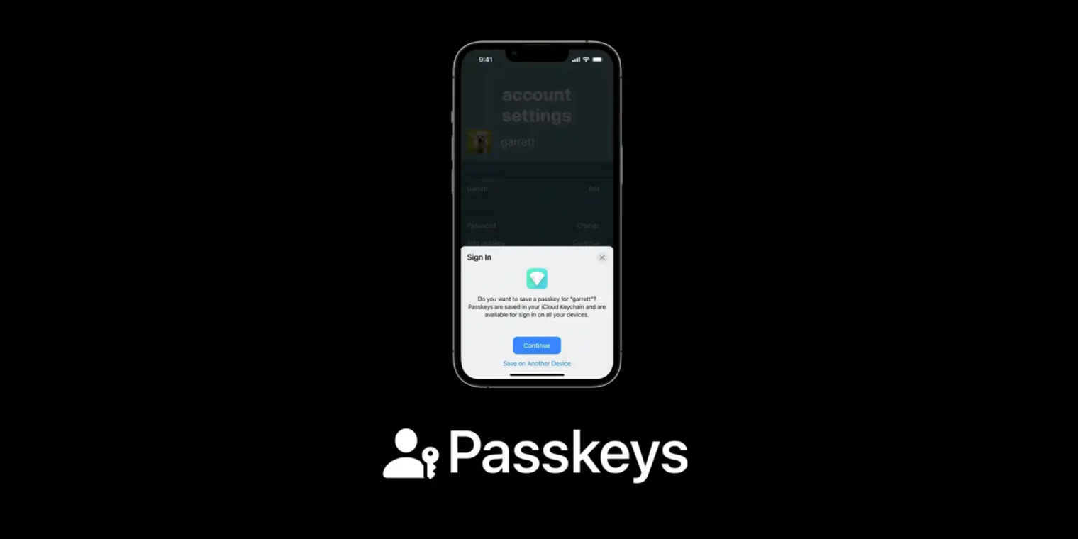 Apple introduces Passkeys for passwordless sign-in experience on iOS 17 ...