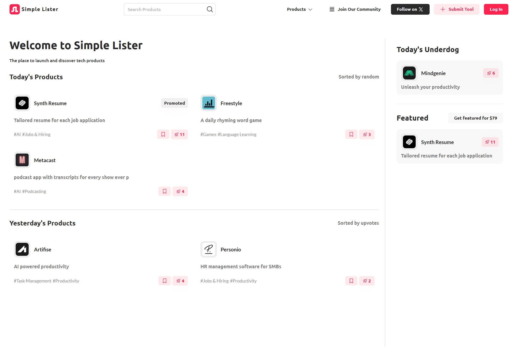 Simple Lister Alternatives - Explore Similar Sites & Apps | AlternativeTo
