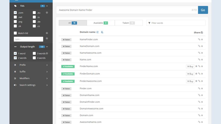 NameMesh Alternatives and Similar Sites & Apps | AlternativeTo