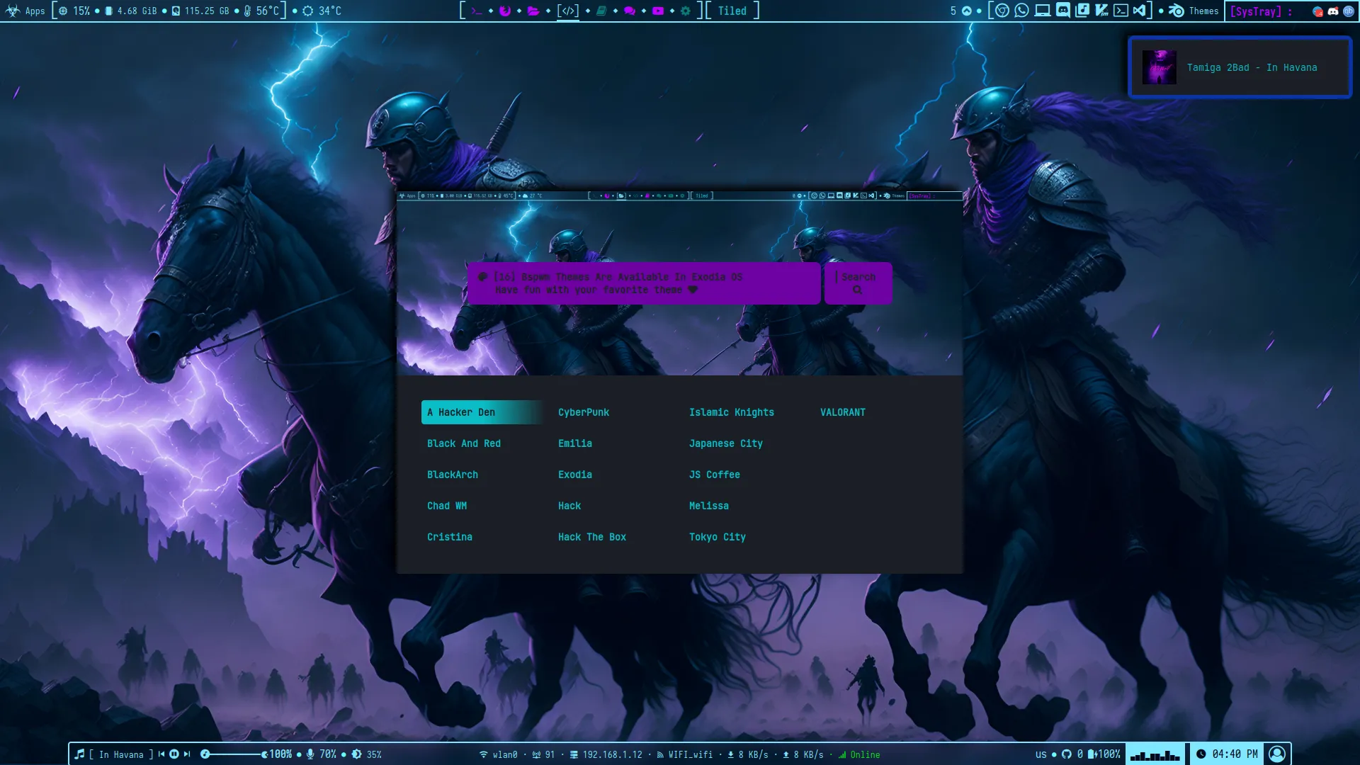 Exodia OS: A highly customized arch-based distro For All Cybersecurity ...