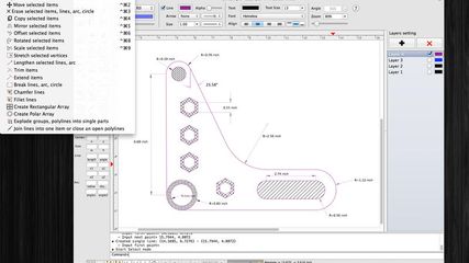 SimpleCAD: Easy, simple to learn 2D CAD made to meet all of your basic ...