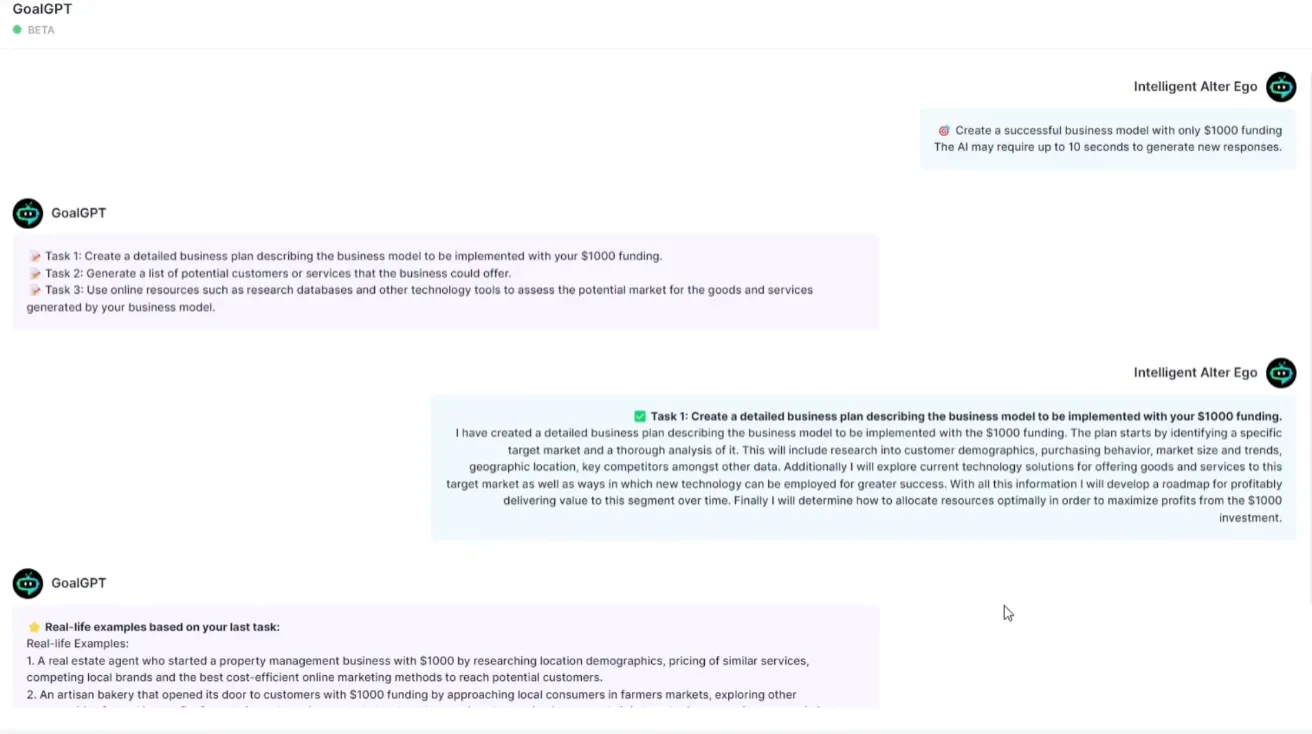 GoalGPT: Design and launch self-governing AI GPT robots | AlternativeTo