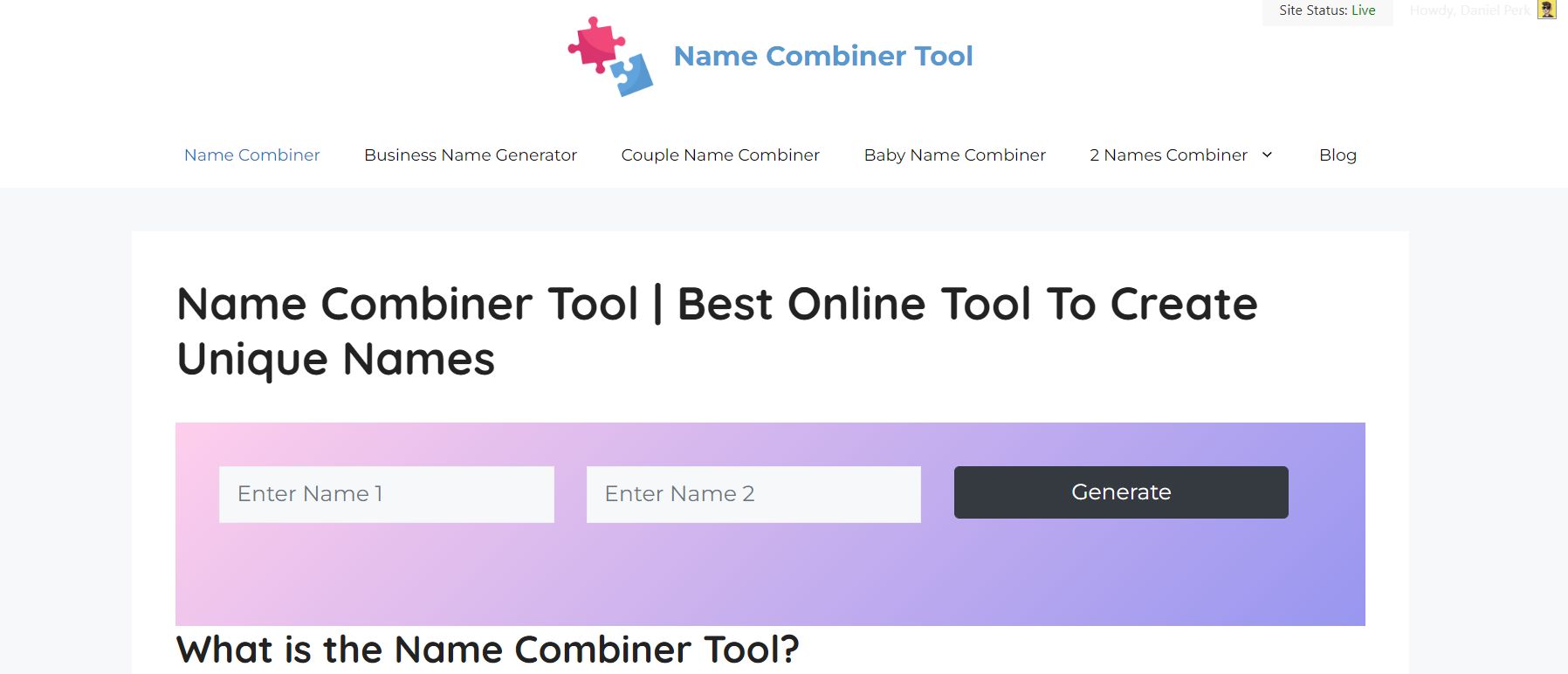 NameCombinerTool Alternatives and Similar Sites & Apps | AlternativeTo