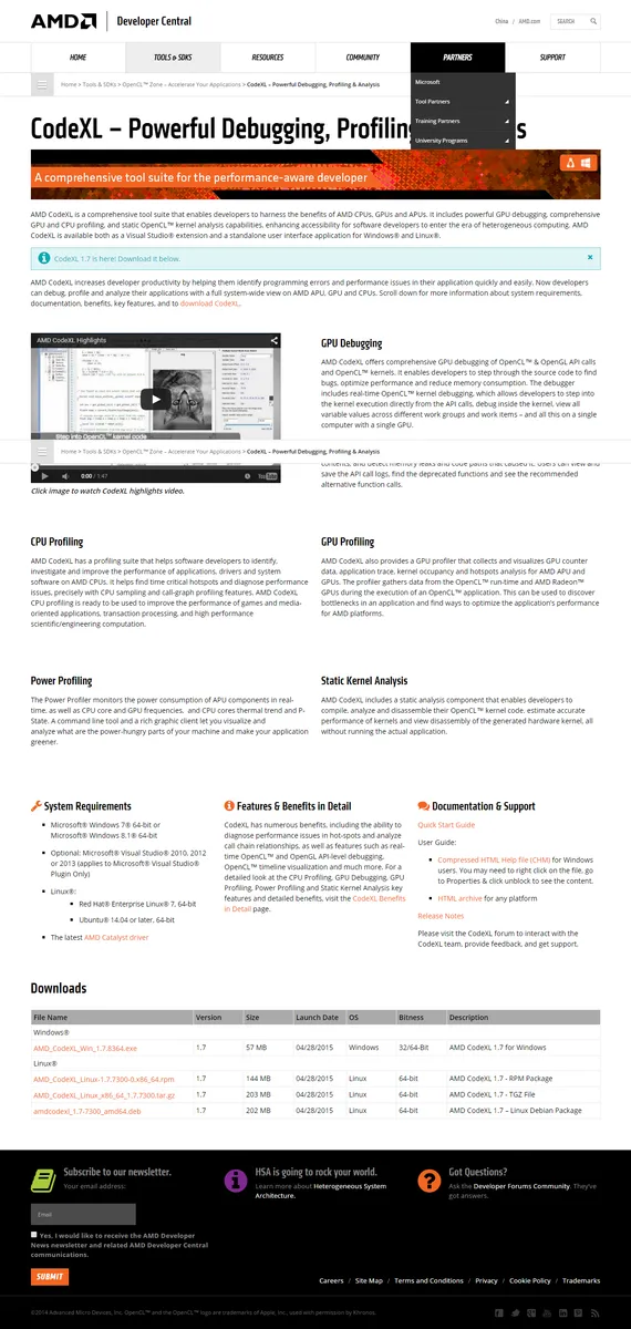 AMD CodeXL Alternatives and Similar Software | AlternativeTo