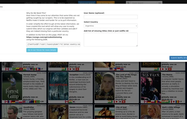 uNoGS: This site will allow you to search the entire Netflix film and ...