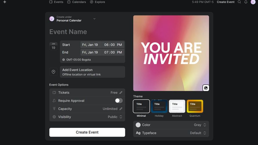 Luma Events: Set up an event page, invite friends and sell tickets ...