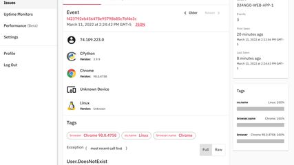 GlitchTip: Open source, Sentry API compatible application monitoring platform | AlternativeTo