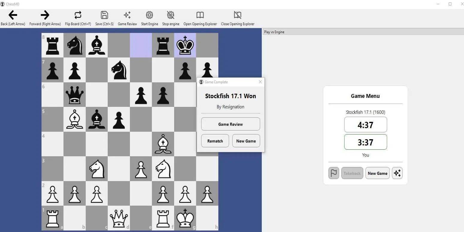 ChessMD: Open source chess training software. | AlternativeTo