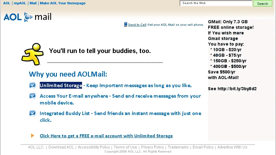 AOL Mail: FREE e-mail account with IMAP, spam and virus | AlternativeTo