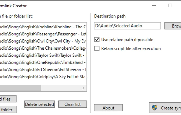 Symlink Creator by Arnob Paul: A GUI app for creating symlinks, based ...