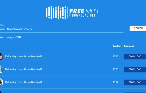 Free-MP3-Download.net: Free MP3 Downloads. Download real 320kbps MP3 ...