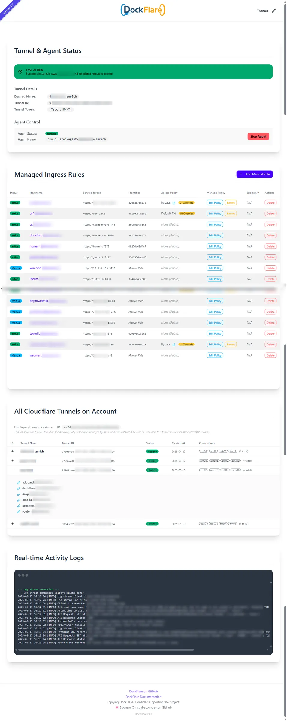 DockFlare: Cloudflare tunnel & zero trust manager for Docker/non-docker services | AlternativeTo