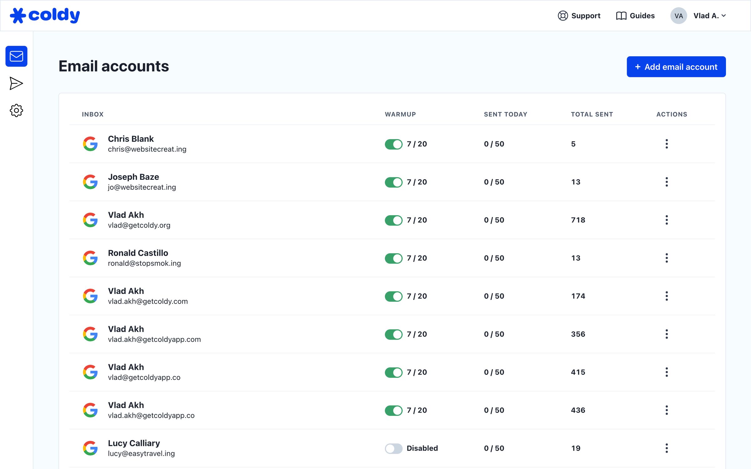 Coldy Alternatives: Top 10 Email Marketing Services | AlternativeTo