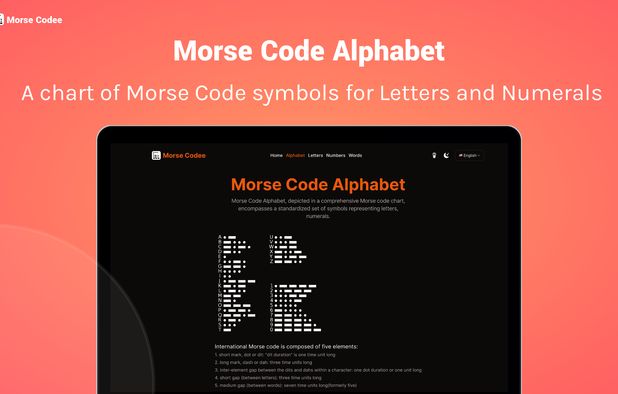 MorseCode.World Alternatives - Explore Similar Apps & Services | AlternativeTo