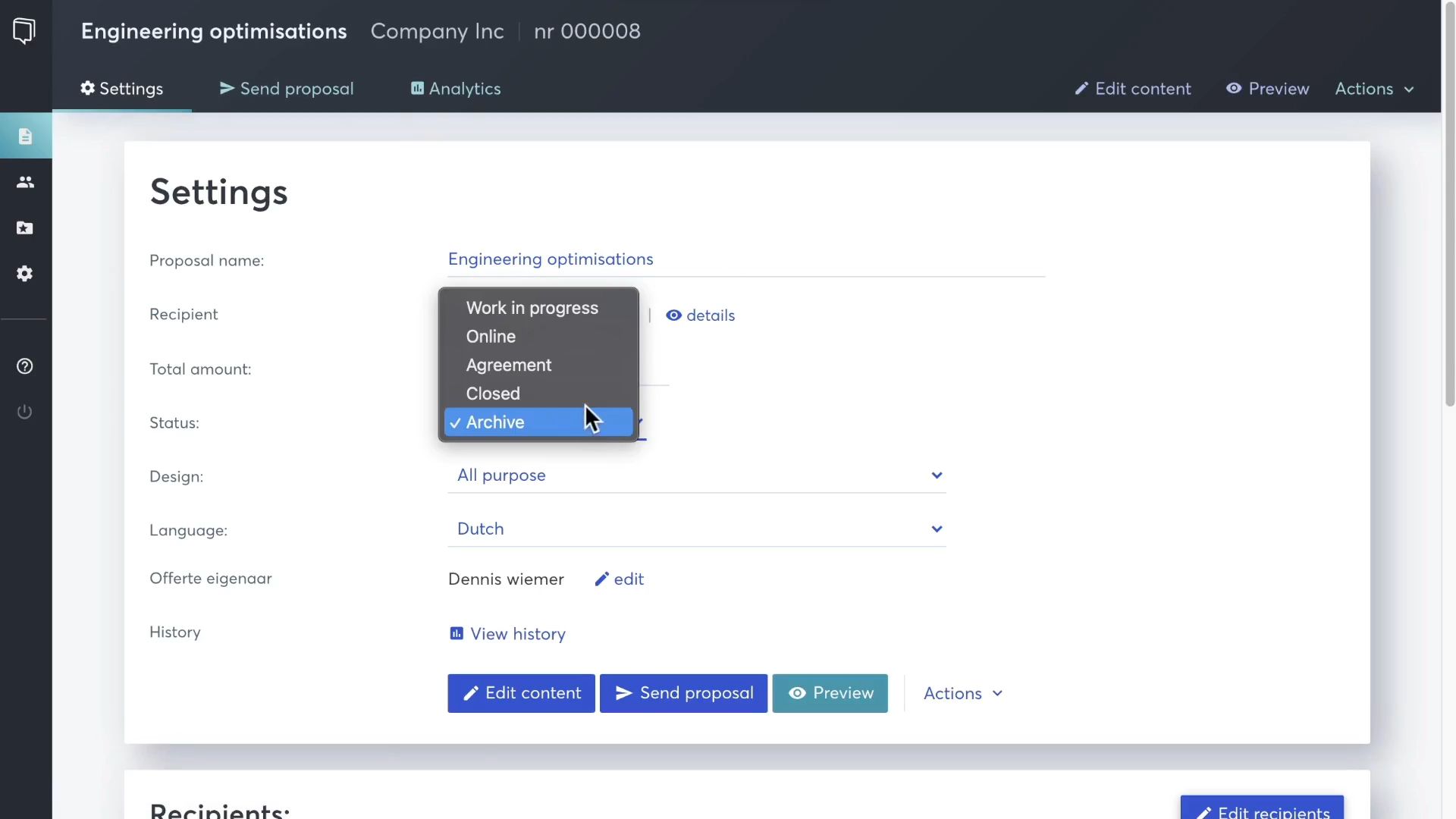 Offorte Alternatives: Top 10 Proposal Software & CRM Systems | AlternativeTo