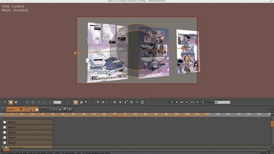 MotionArtist: Make motion comics with this visual, comic design ...