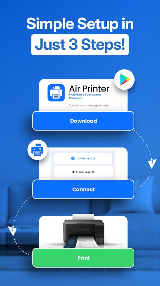 Easy Wireless Printer App: Turn your smartphone into a powerful ...