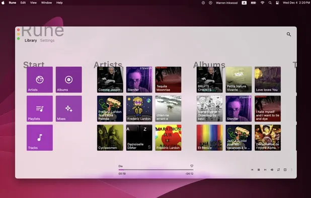 Rune Player: Music player with advanced audio features | AlternativeTo