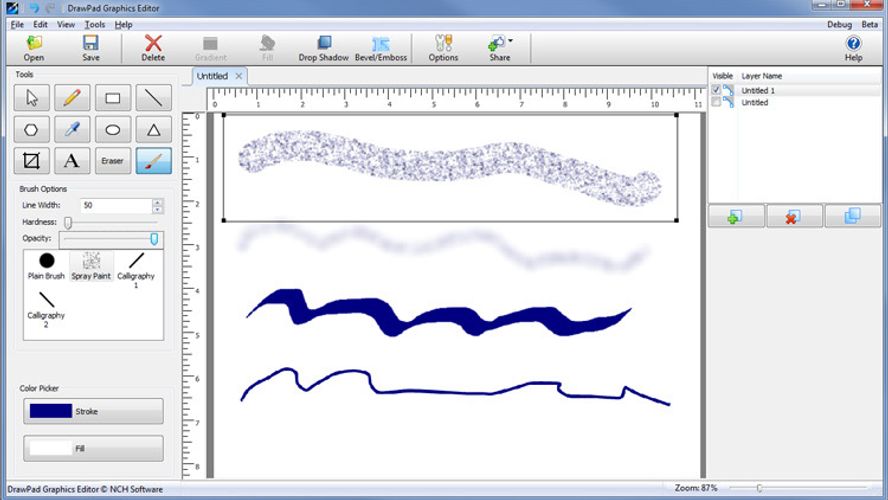 DrawPad: Graphic Design and Drawing software is an easy-to-use image ...