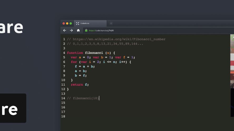 Codeshare: Share Code in Real-time with Developers. | AlternativeTo