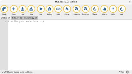 Mu Editor: Python code editor for beginner programmers | AlternativeTo