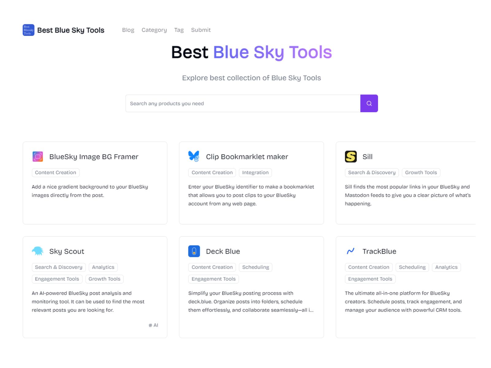 Best Bluesky Tools: Explore best collection of Blue Sky Tools ...