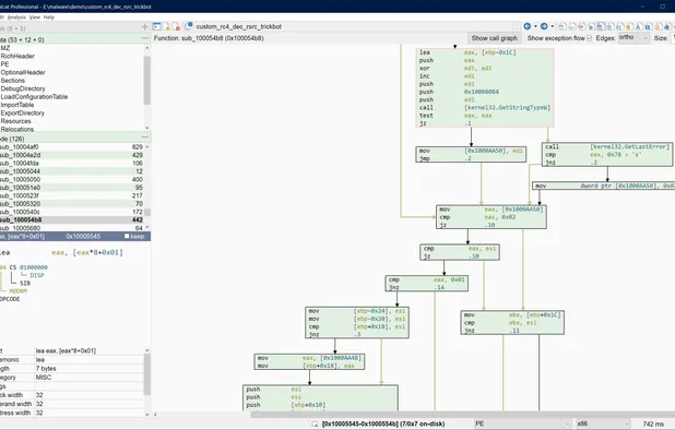 Malcat: Feature-rich hexadecimal editor / disassembler / decompiler for ...
