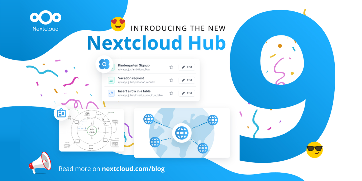 Nextcloud Hub 9 launches with advanced federation, AI tools, and automation features | AlternativeTo