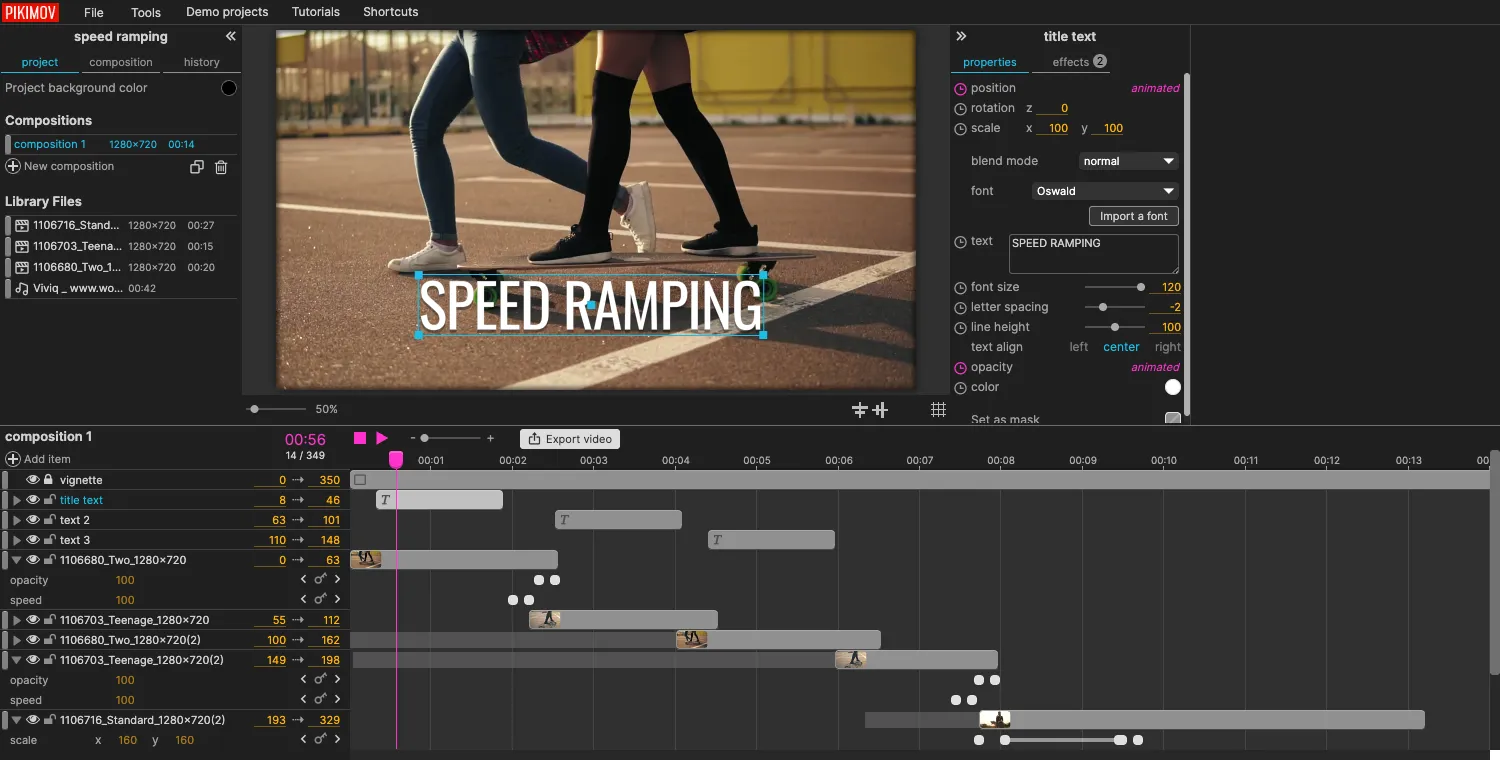 Pikimov: Free web based motion design and video editor | AlternativeTo