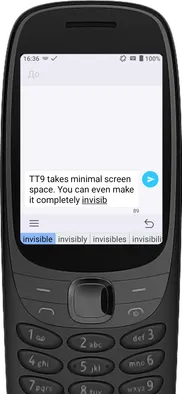 Traditional T9: A T9 keyboard for Android devices with a hardware ...