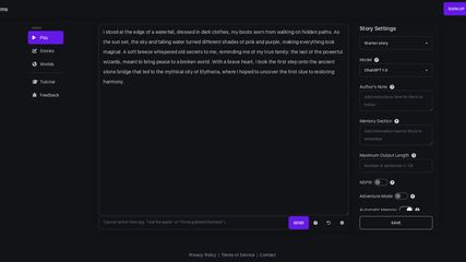 Deep Realms: An app that let's you immerse yourself in text-based worlds generated by AI ...