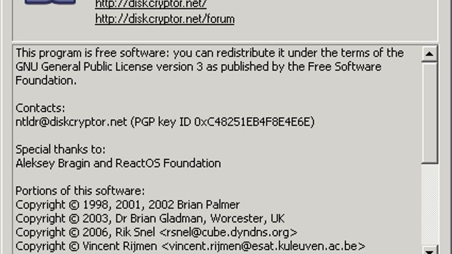 DiskCryptor: Free and open-source utility | AlternativeTo