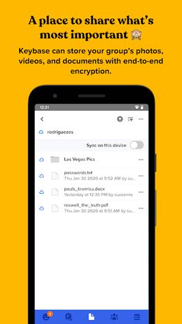 Keybase: New and free security app for mobile | AlternativeTo