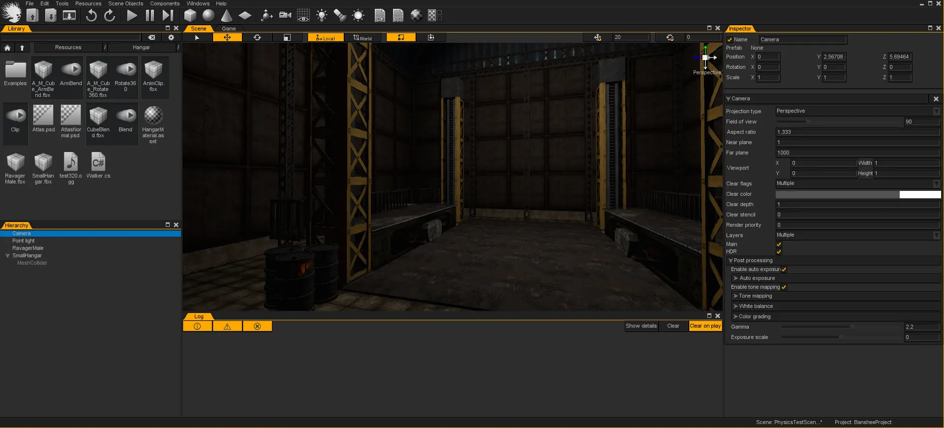 Banshee 3D: Open source game engine with intuitive tools and a modern ...
