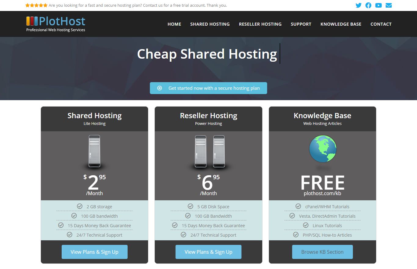 PlotHost Alternatives: Top 10 Web Hosting Services & Similar Apps ...