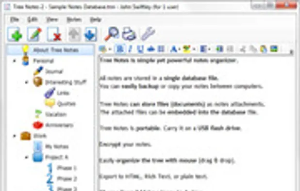 Tree Notes: Notes organizer for Windows that | AlternativeTo