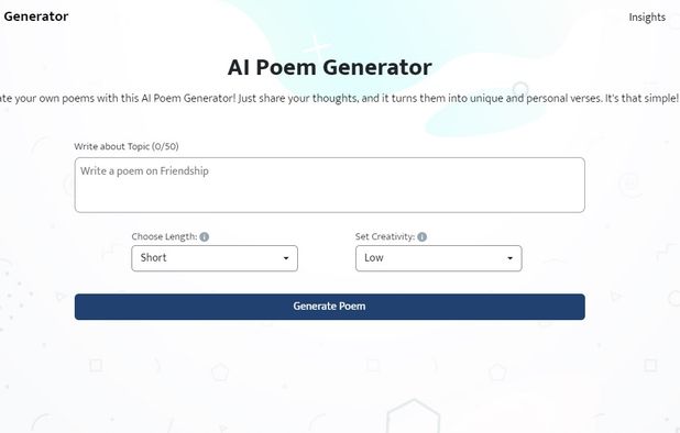 AI Poem Generator Alternatives and Similar Sites & Apps | AlternativeTo