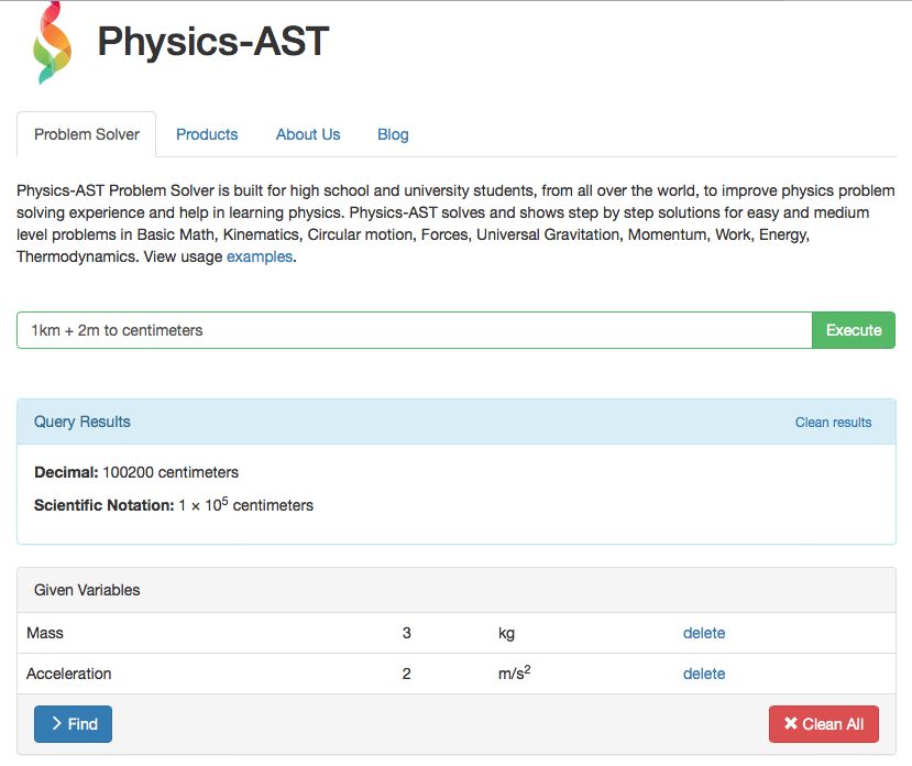 Physics-AST: Physics problem solver that helps high school students to ...
